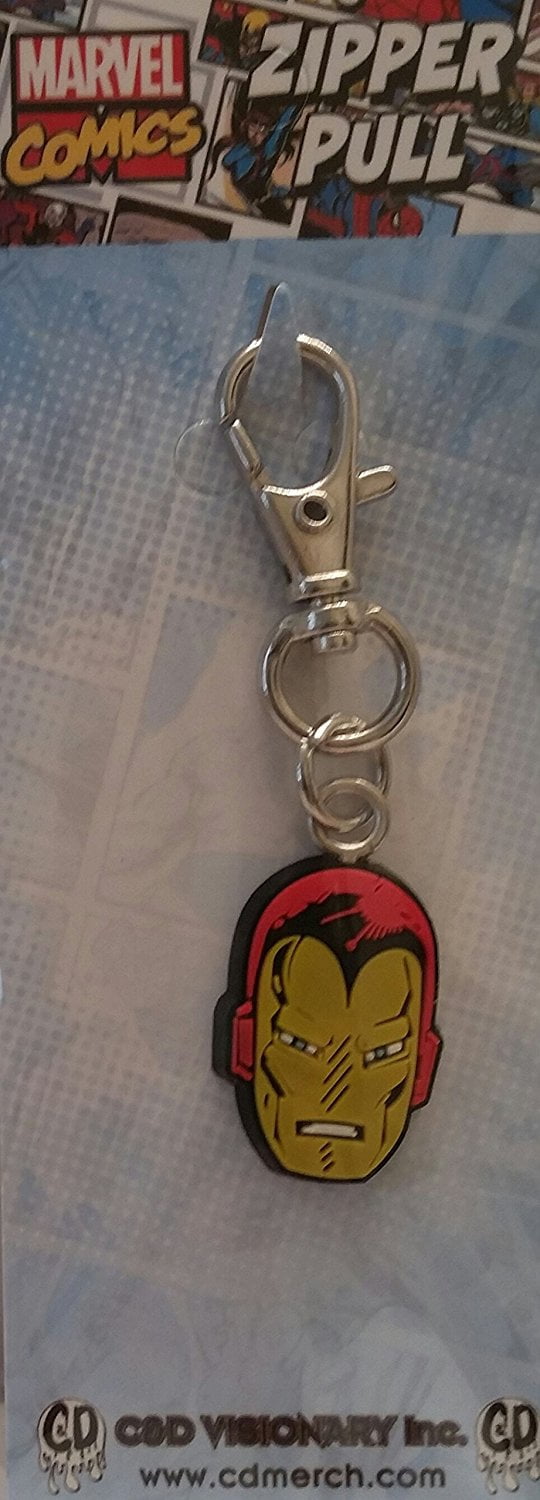 C&D Visionary Zipper Pull - Marvel Comics - Ironman - Walmart.com