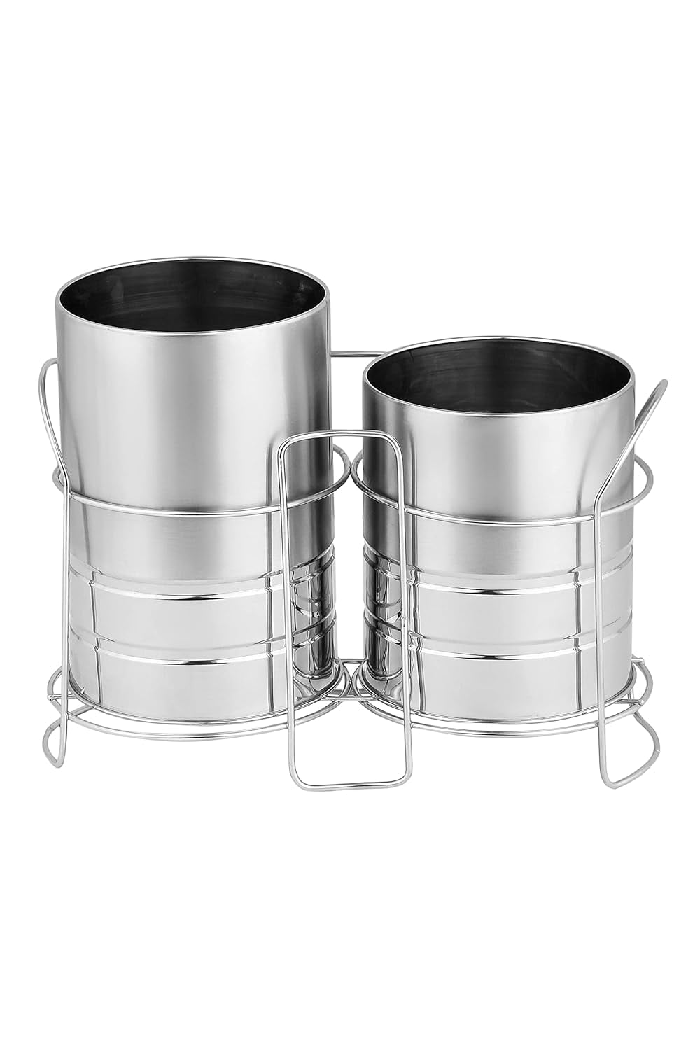 C DEVICE Stainless Steel Self Draining Tableware Storage Box Spoon ...