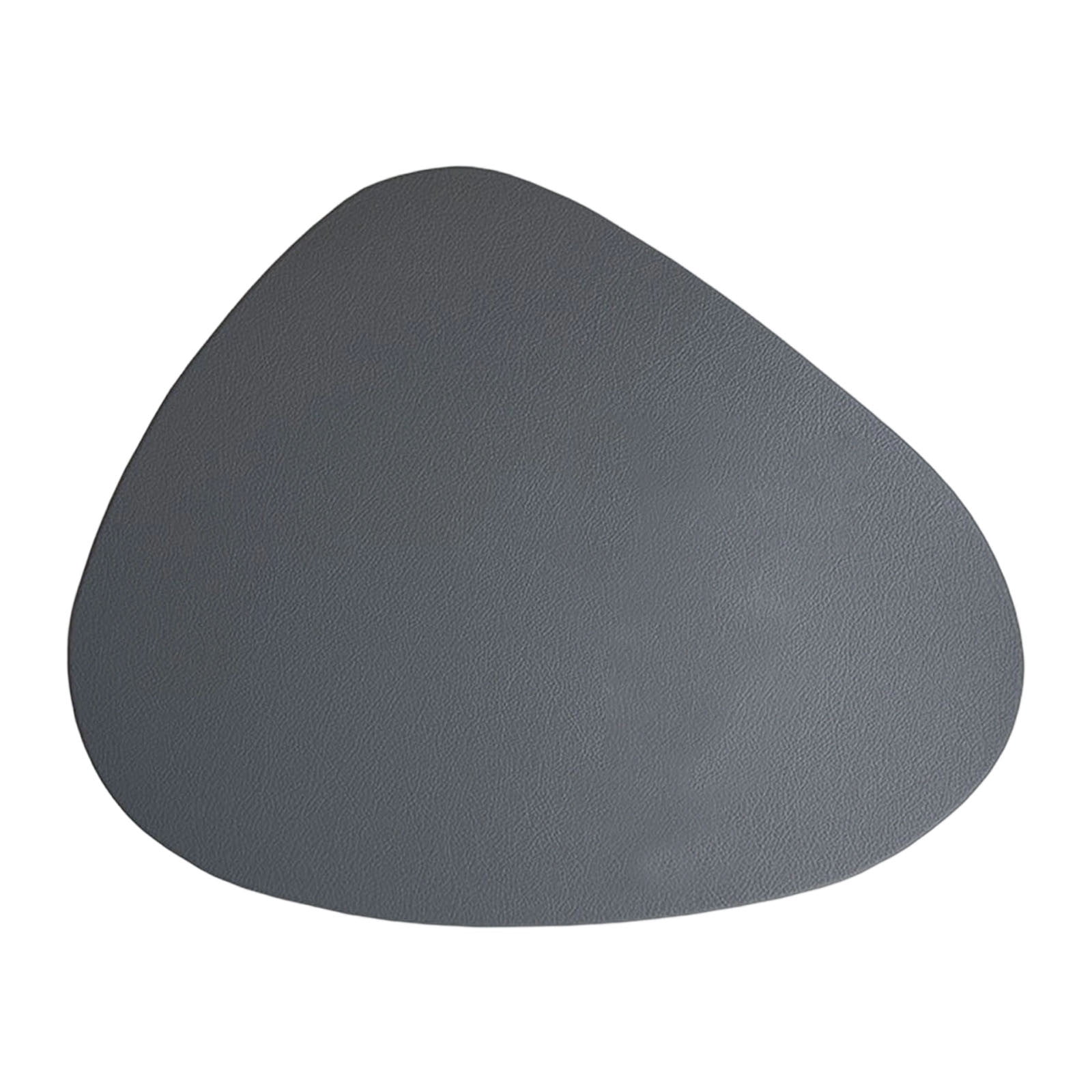 C Dark Gray Premium Minimalist Faux-Leather Triangles Water-Drop ...