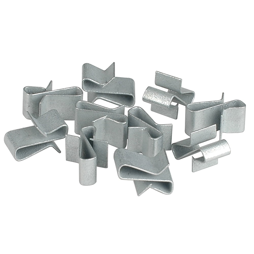 C.E. Smith Trailer Frame Clips - Zinc - 3/8" Wide - 10-Pack | Bundle of ...