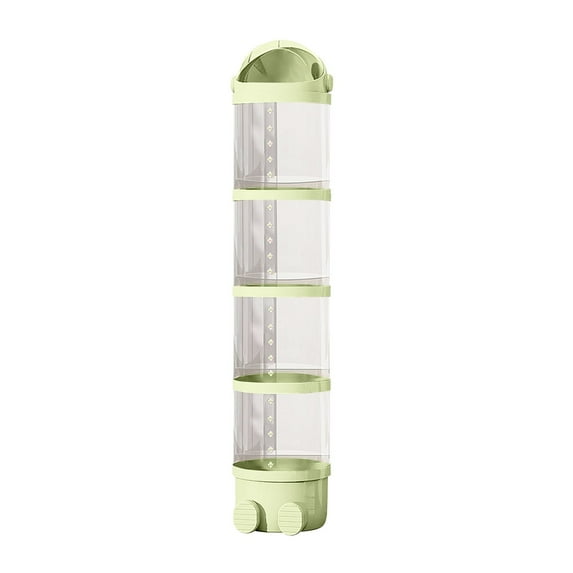 C Extra Tall Transparent Toy Storage Tube With Butterfly Clasp For ...