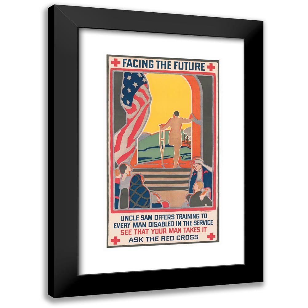 C. F. Chambers 12x18 Black Modern Framed Museum Art Print Titled ...