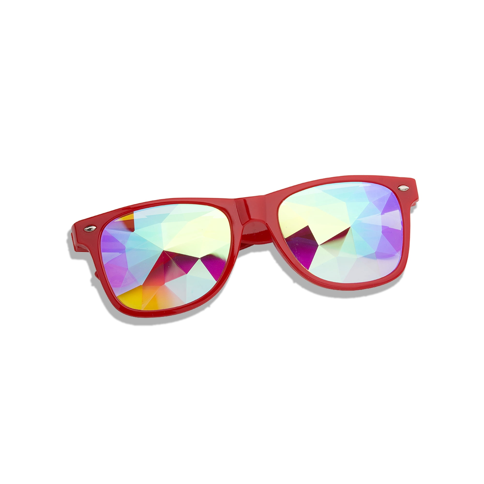 C.F.GOGGLE Fashion Steampunk Goggles Kaleidoscope Glasses Round Rave ...