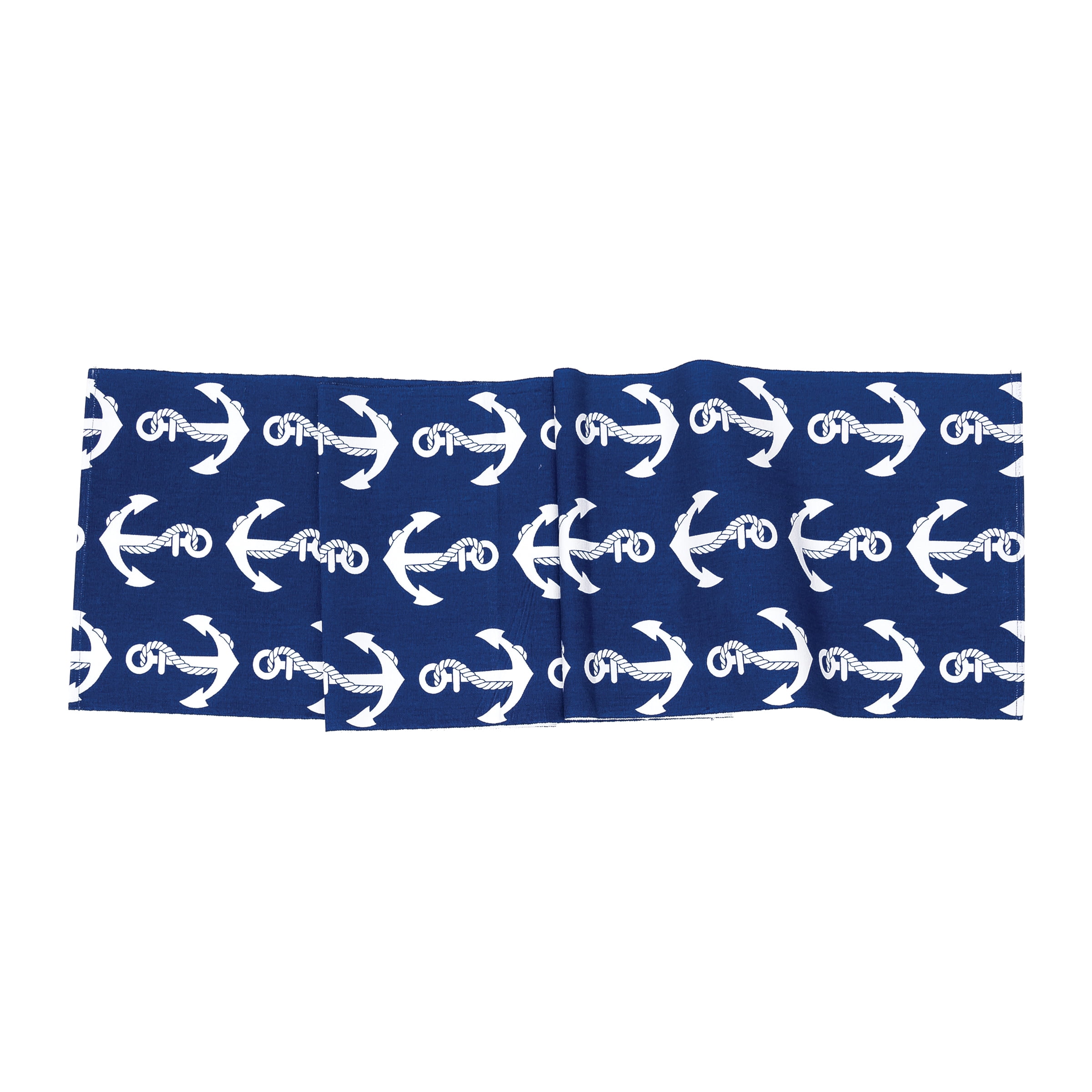 13" x 72" Beachy Anchor Table Runner - Walmart.com