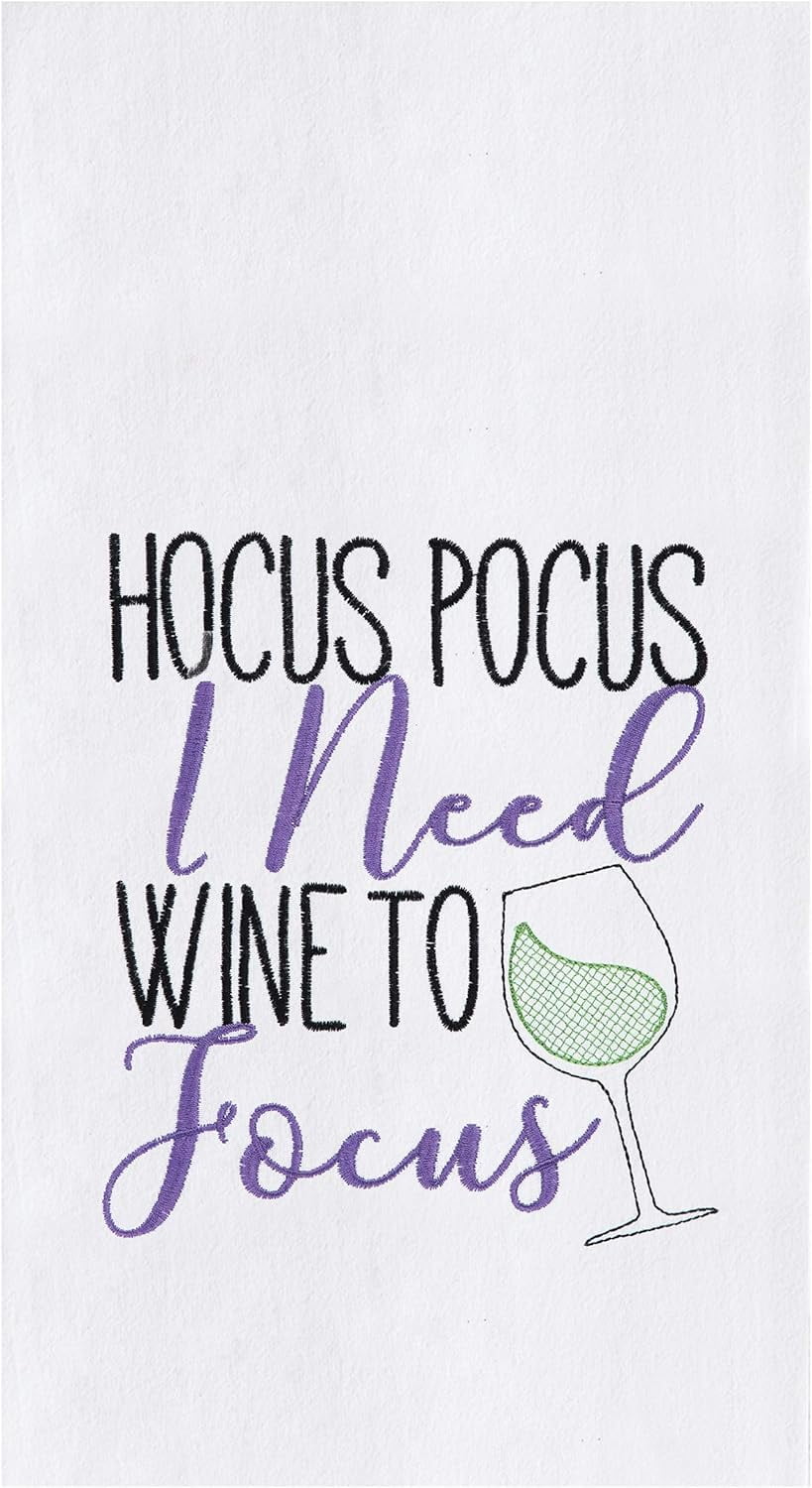 C&F Home "Hocus Pocus I Need Wine to Focus Halloween Autumn Fall ...