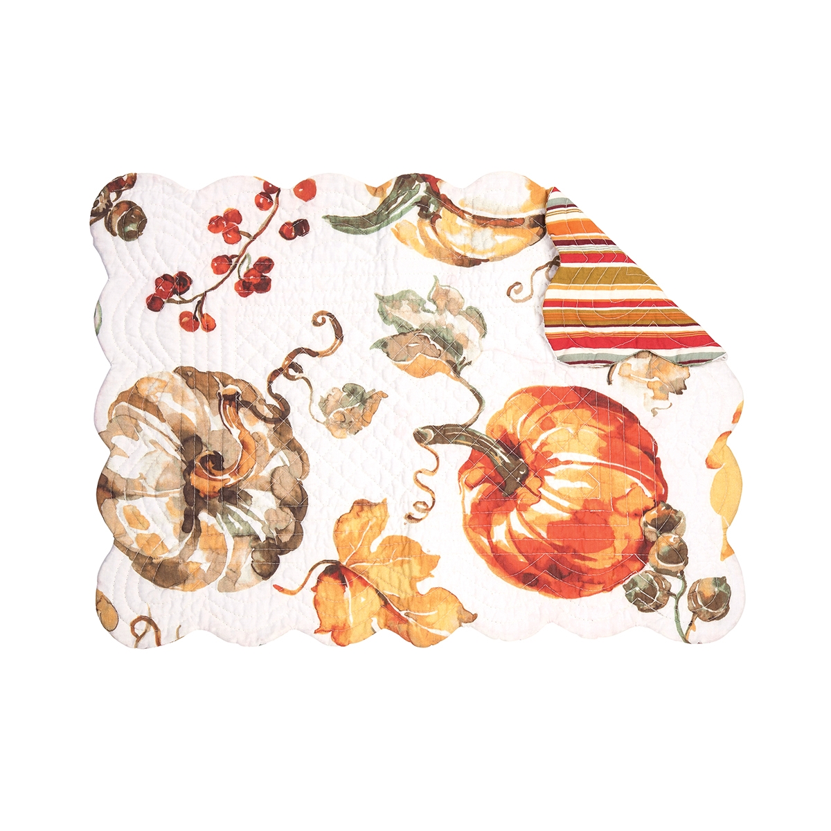 C&F Watercolor Pumpkin Placemat - Walmart.com