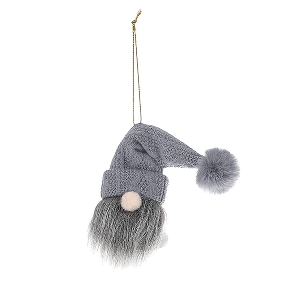 C Festive Dwarf Old Man Ornament For Christmas Tree Cloth Material Bell ...