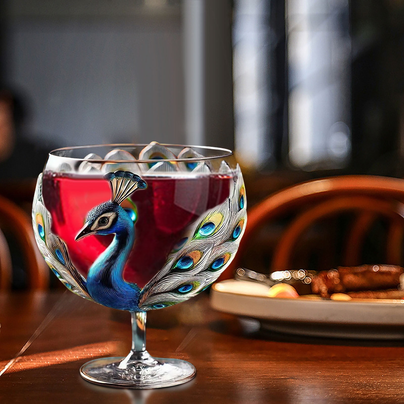 C Flamingo Colored Engraved Glass Cup - Add a Splash of Color to Your ...