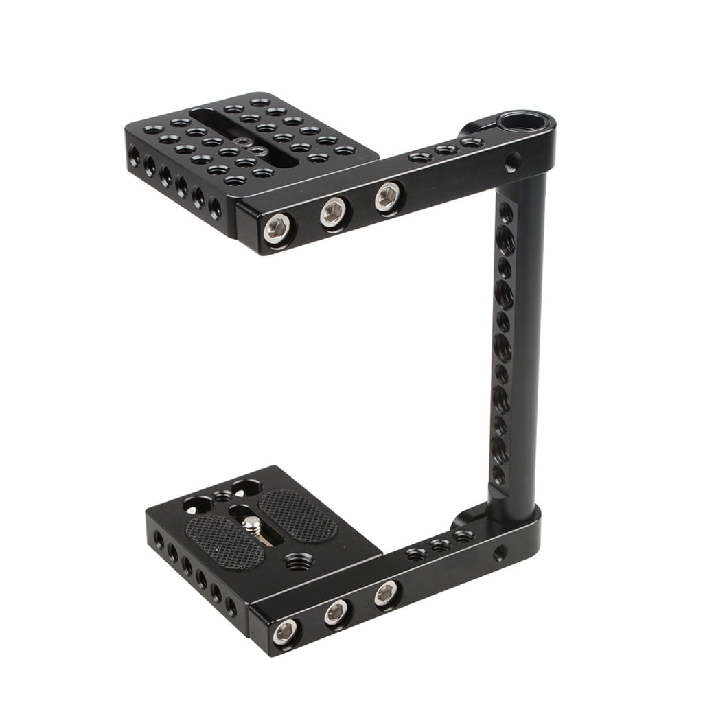 Universal Top Cheese Plate Camera Base Plate Aluminum Camera Cage For ...