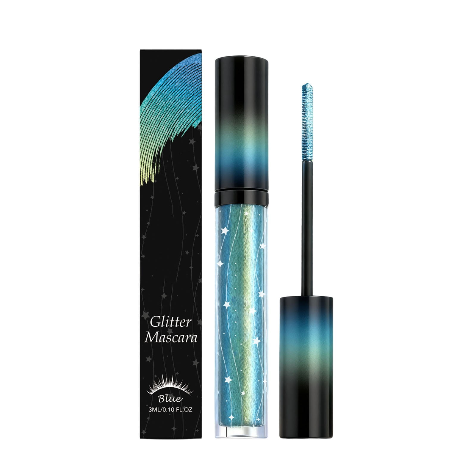 C Glitter Mascara For Long Lasting Sparkling Lash Finish 3Ml - Walmart.com