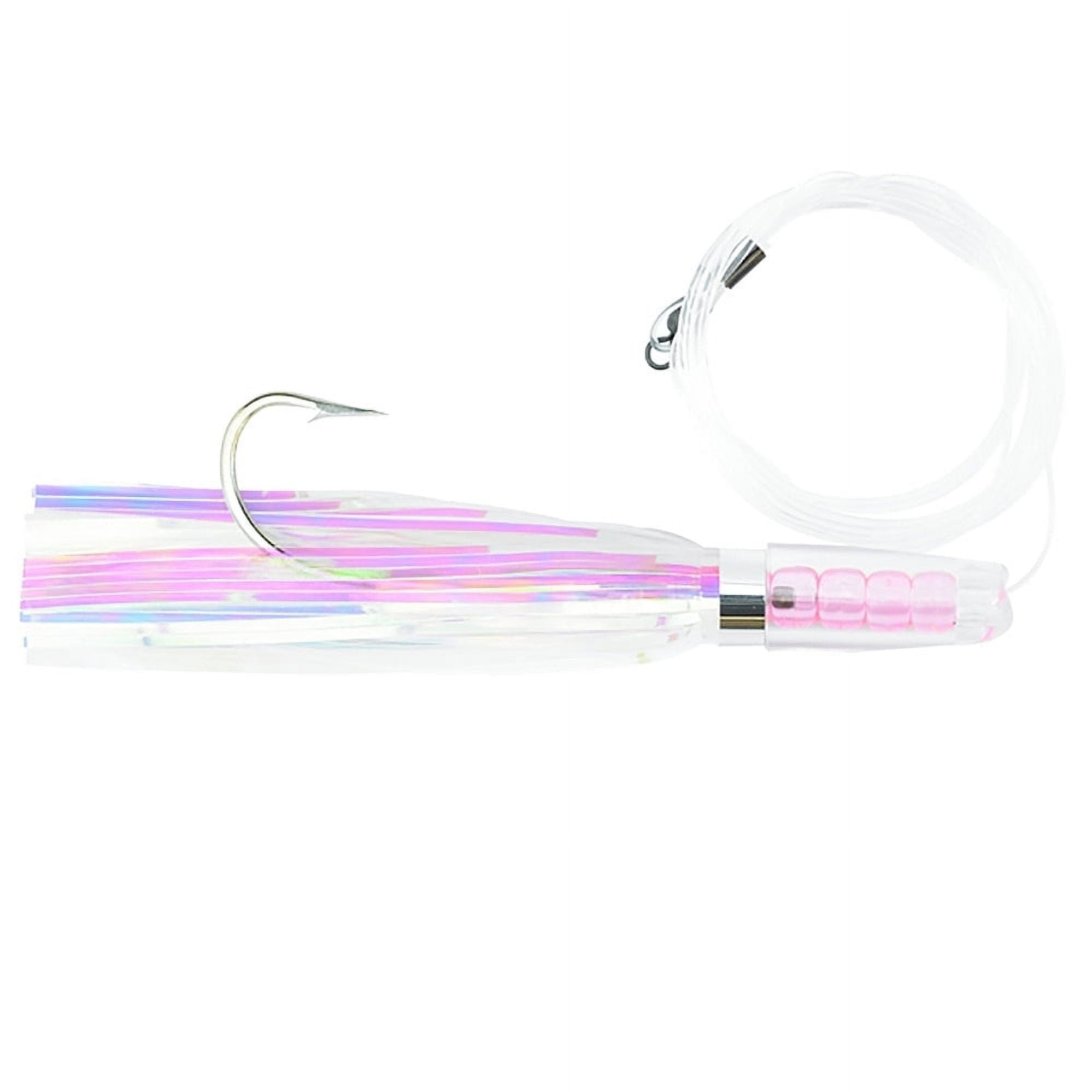 C+H C&H Rattle Jet Rigged & Ready Oyster,Pearl Mylar Lures - Walmart.com