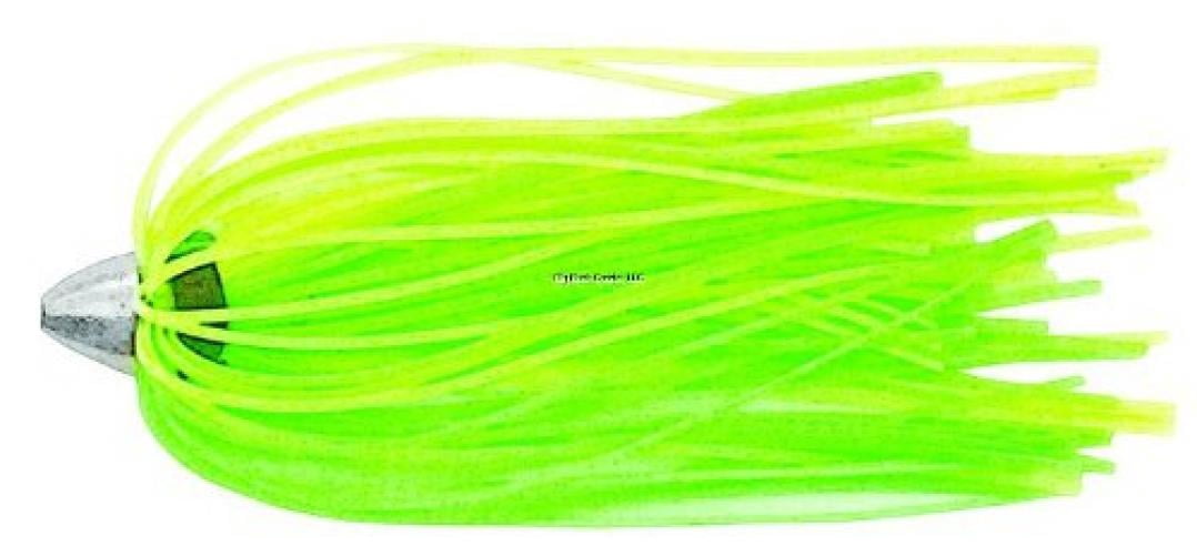 C&H CH-KB04 King Buster Lure Fluorescent Green/Charteuse Skirt ...