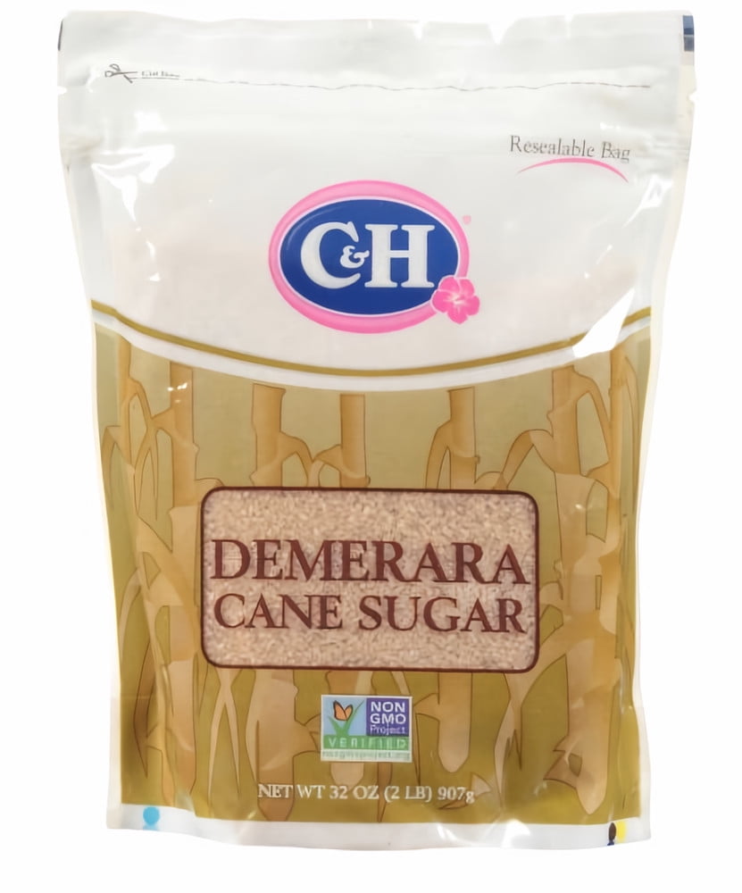 C & H Demerara Cane Sugar, 32 oz. (Pack of 8) - Walmart.com