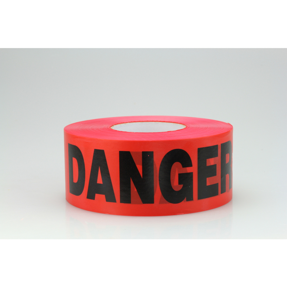 C.H. Hanson 1000 ft. L x 3 in. W Plastic Danger Barricade Tape Red - Total Qty: 1 - Walmart.com