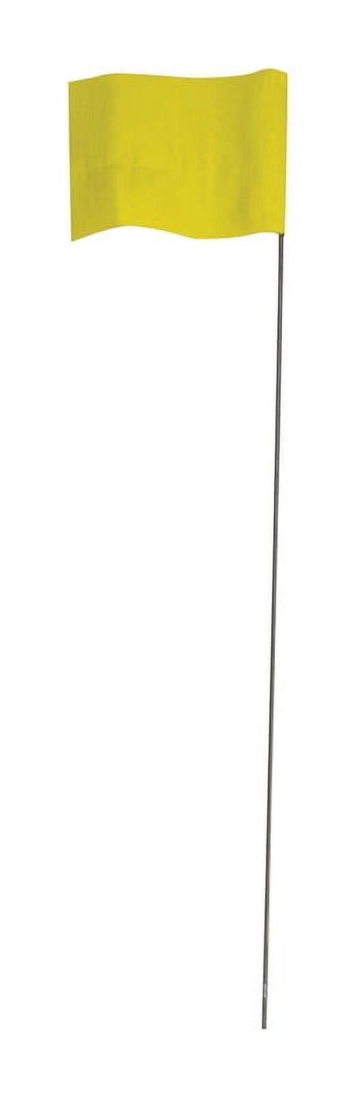 C.H. Hanson 15084 Marking Stake Flag, Yellow, 21 In., 100-Pk ...