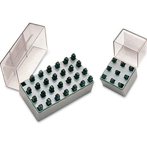 C.H. Hanson, 26141, 1/4" Round FACE Steel Number Set - Walmart.com