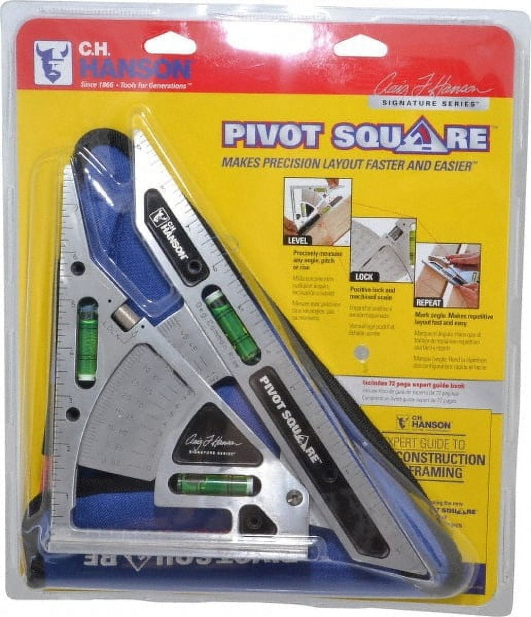 C.H. Hanson 337-03060 Pivot Square W-Pouch Pkgd. - Walmart Business ...
