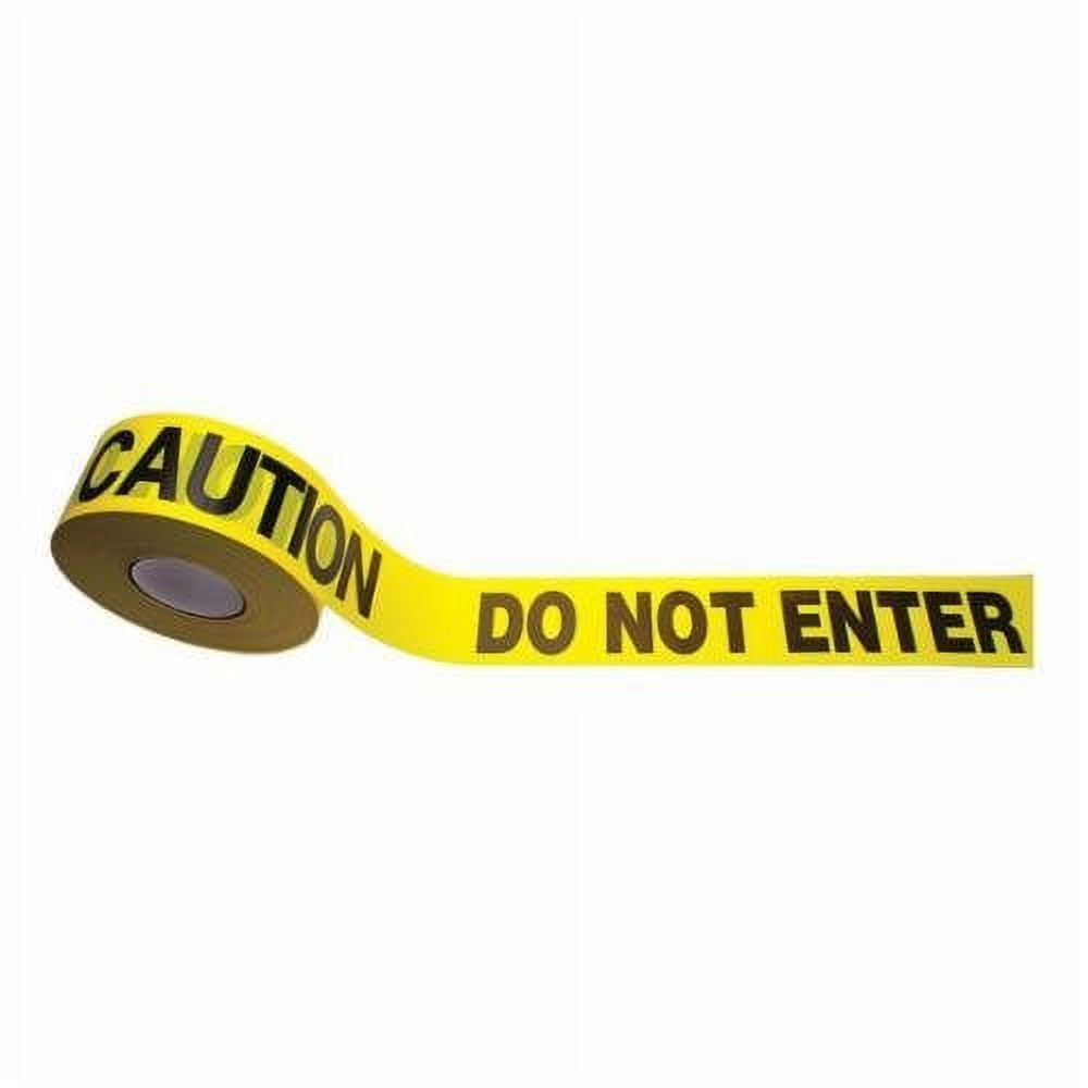 C.H. Hanson 500 ft. roll Reinforced Caution Tape 5 mil Threaded - Walmart.com