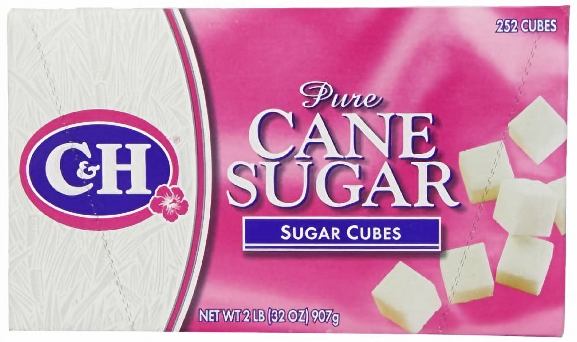 C&H Pure Cane Sugar Cubes 2 lbs (Pack of 3) - Walmart.com