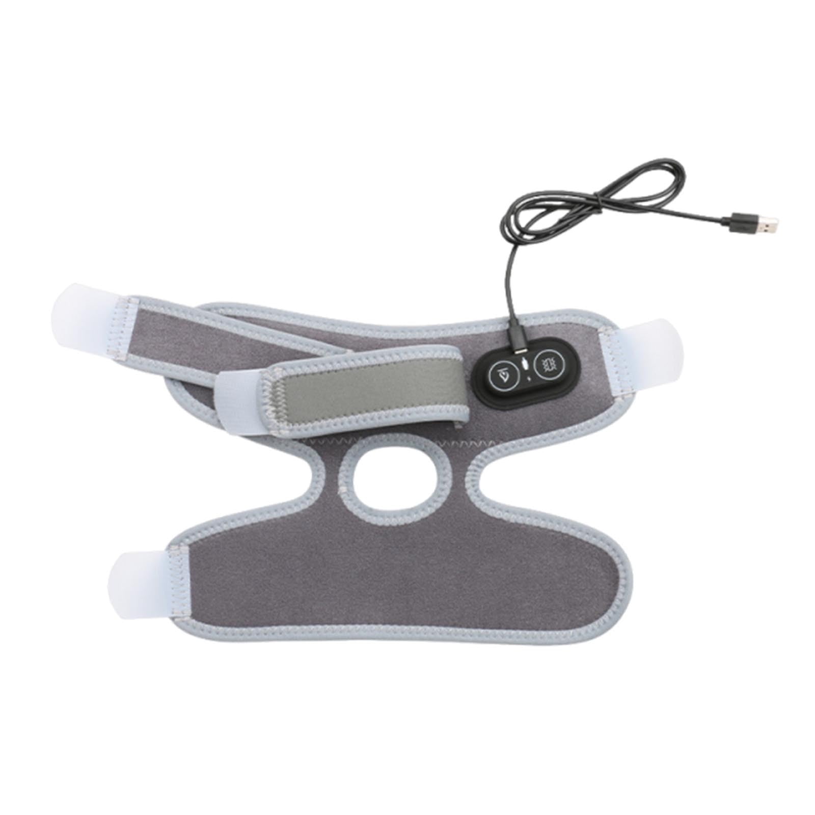 C Heated Ankle Support Brace With 5V Carbon Fiber Warming Pad ...