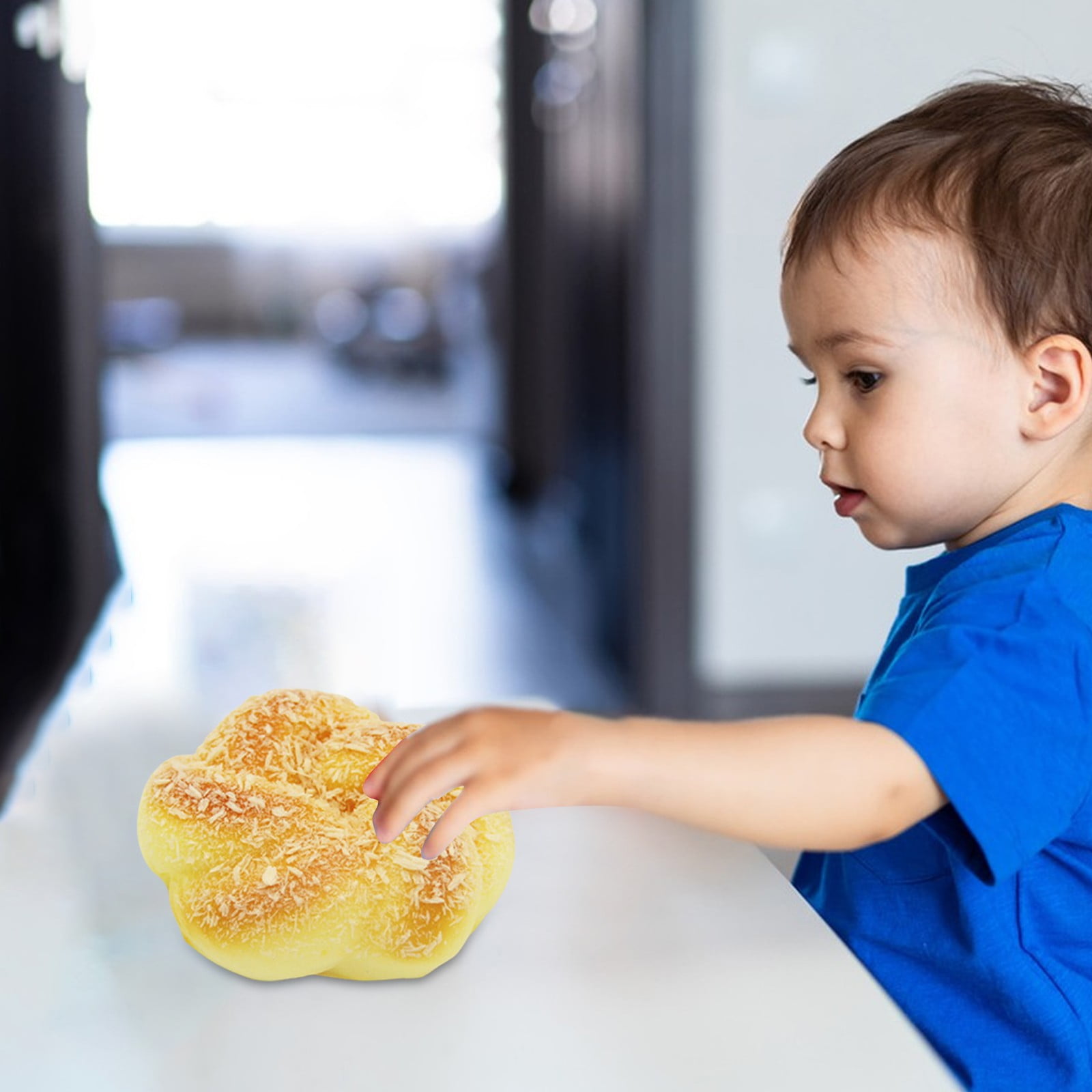 C High-Precision Artificial Bread Display Model, Realistic Bakery Prop ...