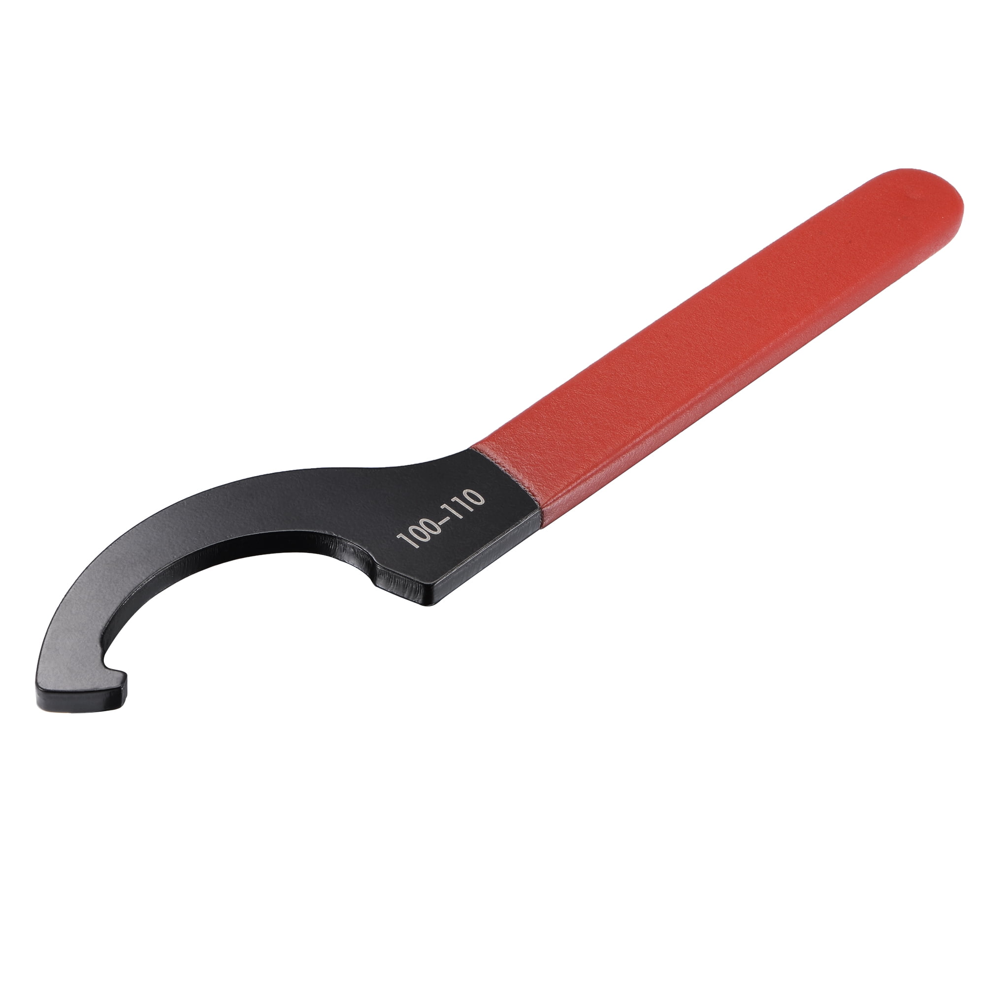 C Hook Spanner Wrench Collet Chuck for 100-110mm Round Nut, w Red Non ...