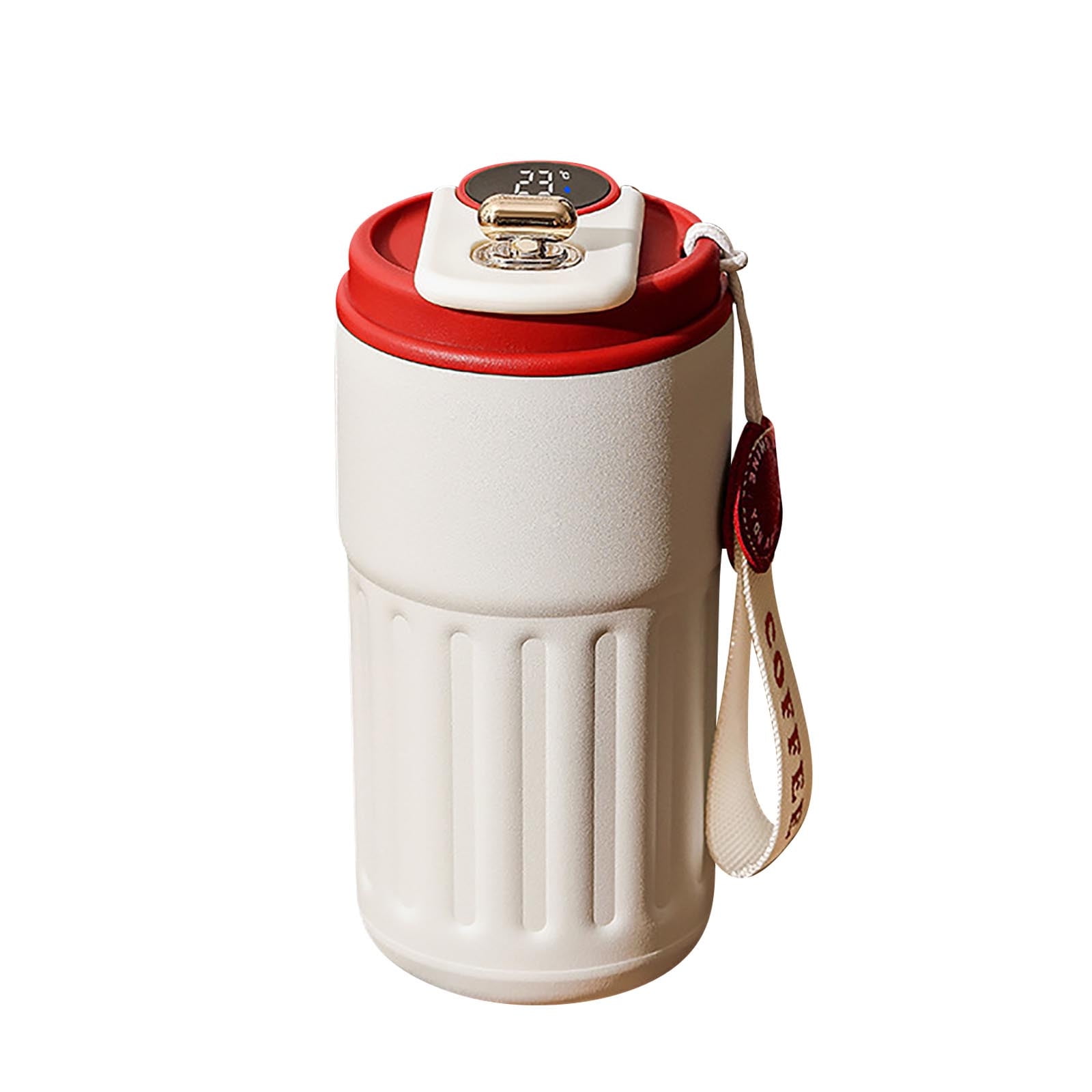 C Hot Travel Mug Coffee Mug Water Bottle Hot and Cold Drink Mug Smart ...