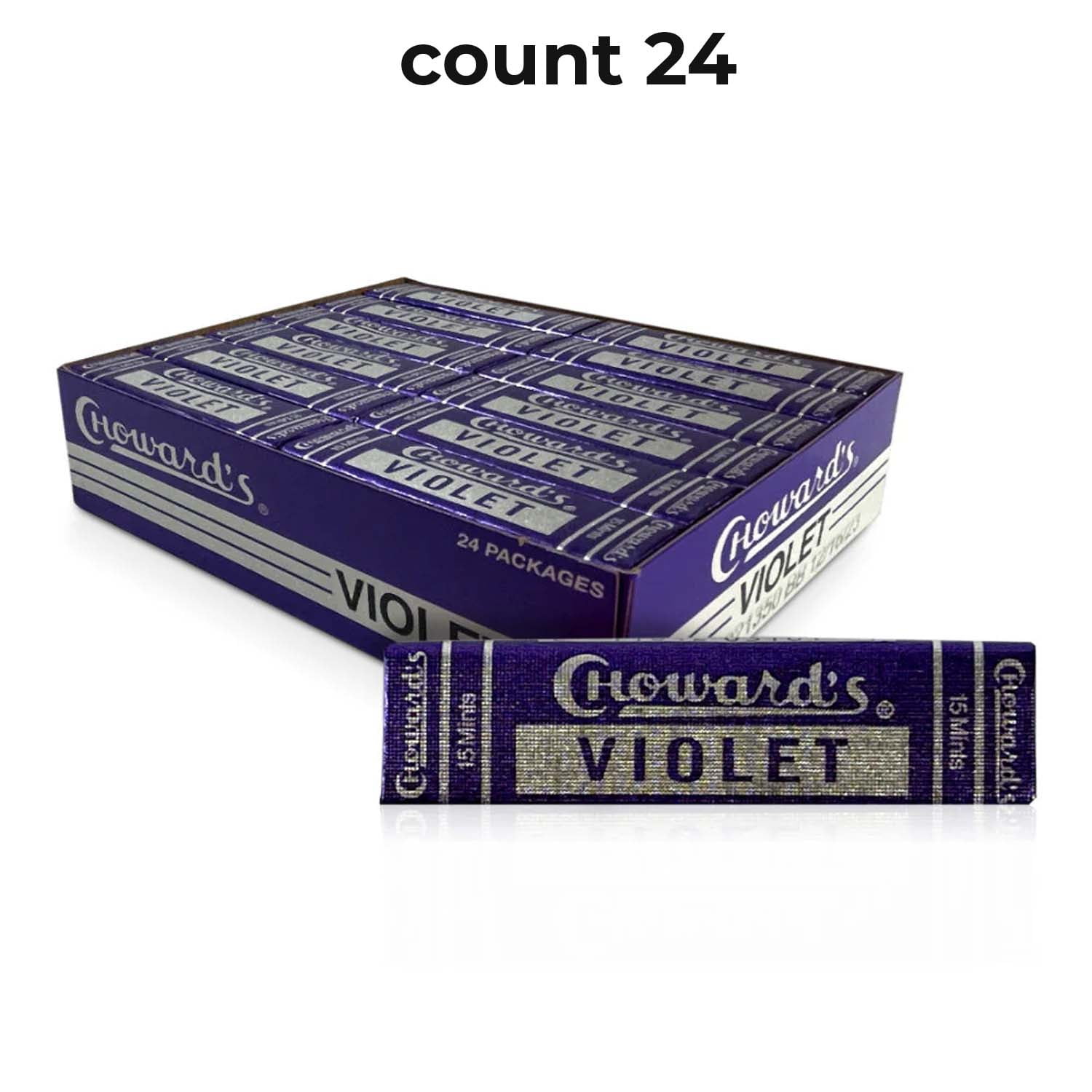 C Howard's Violet Mints, 24 Count - Walmart.com