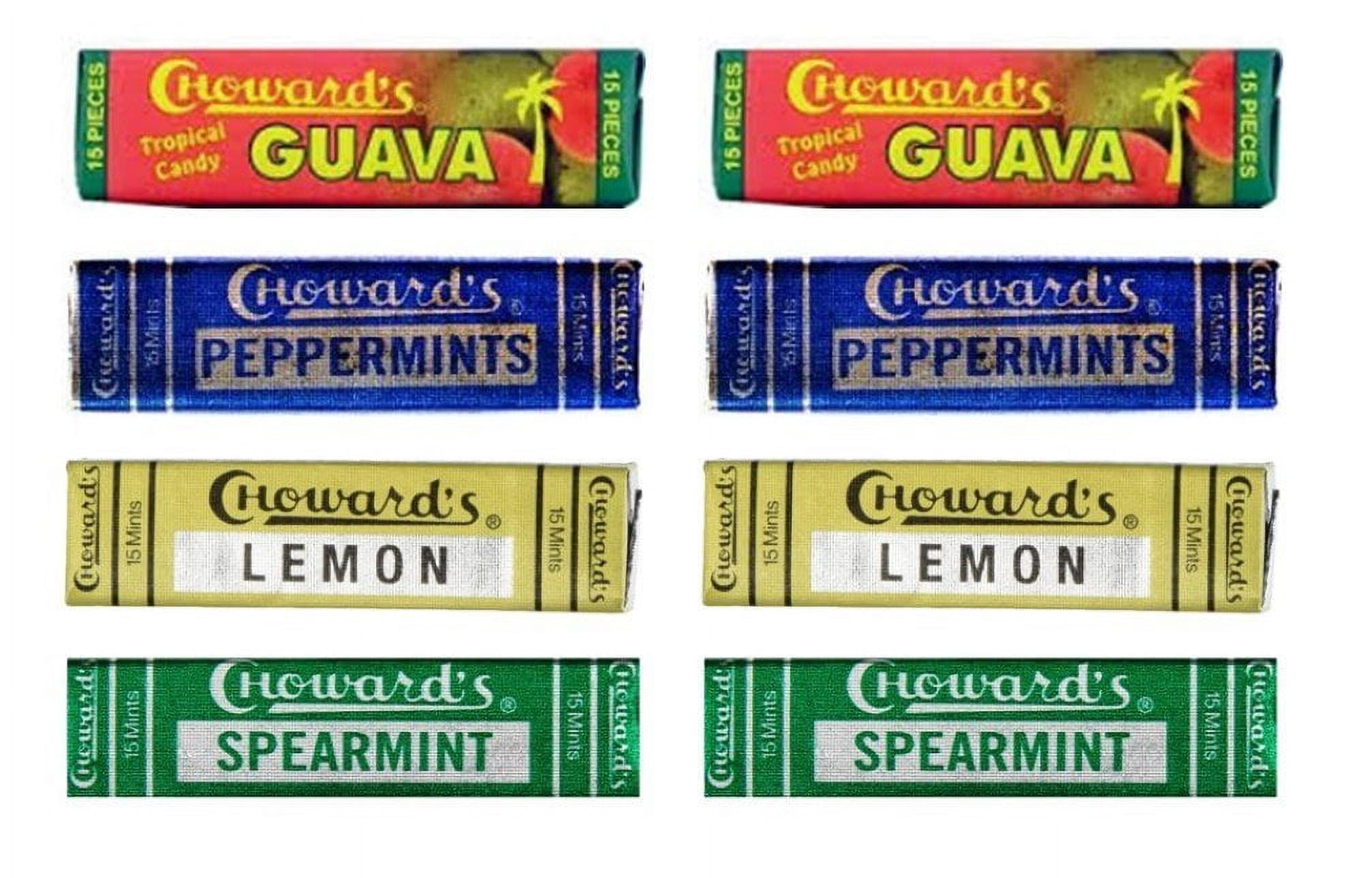 C. Howards Mint Candies 4 Flavor Sampler Bundle, (2) each: Guava ...