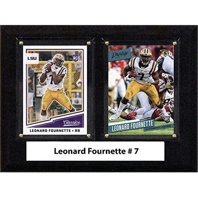 C & I Collectables 68FOURNETTECO 6 x 8 in. Leonard Fournette NCAA LSU ...