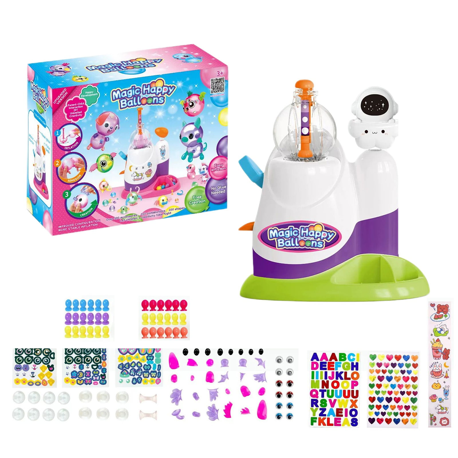 C Inflatable Bubble Maker Craft Kit For Assembling Various Shapes With ...