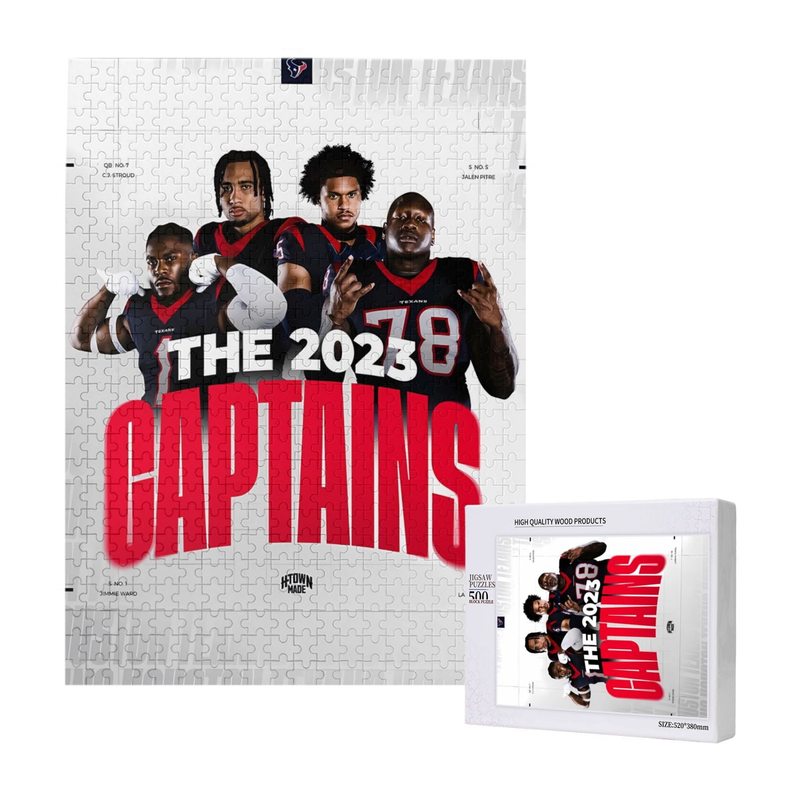 C.J. Stroud Wooden Adult Jigsaw Puzzle 500 Pieces Environmentally ...