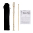 C Key 6 Hole 8 Hole Descant Soprano Recorder with Cleaning Rod German ...