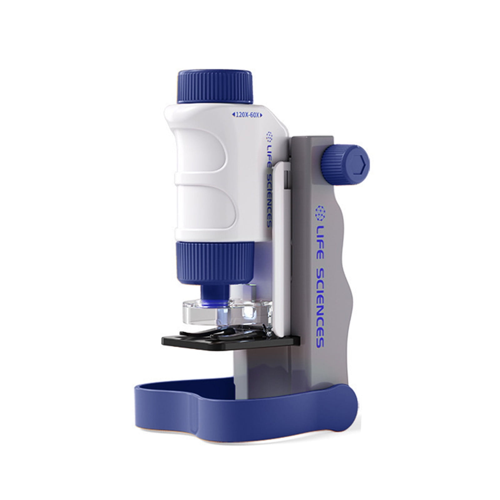 C Kids Science Microscope Toy Portable Design High Definition Optics ...