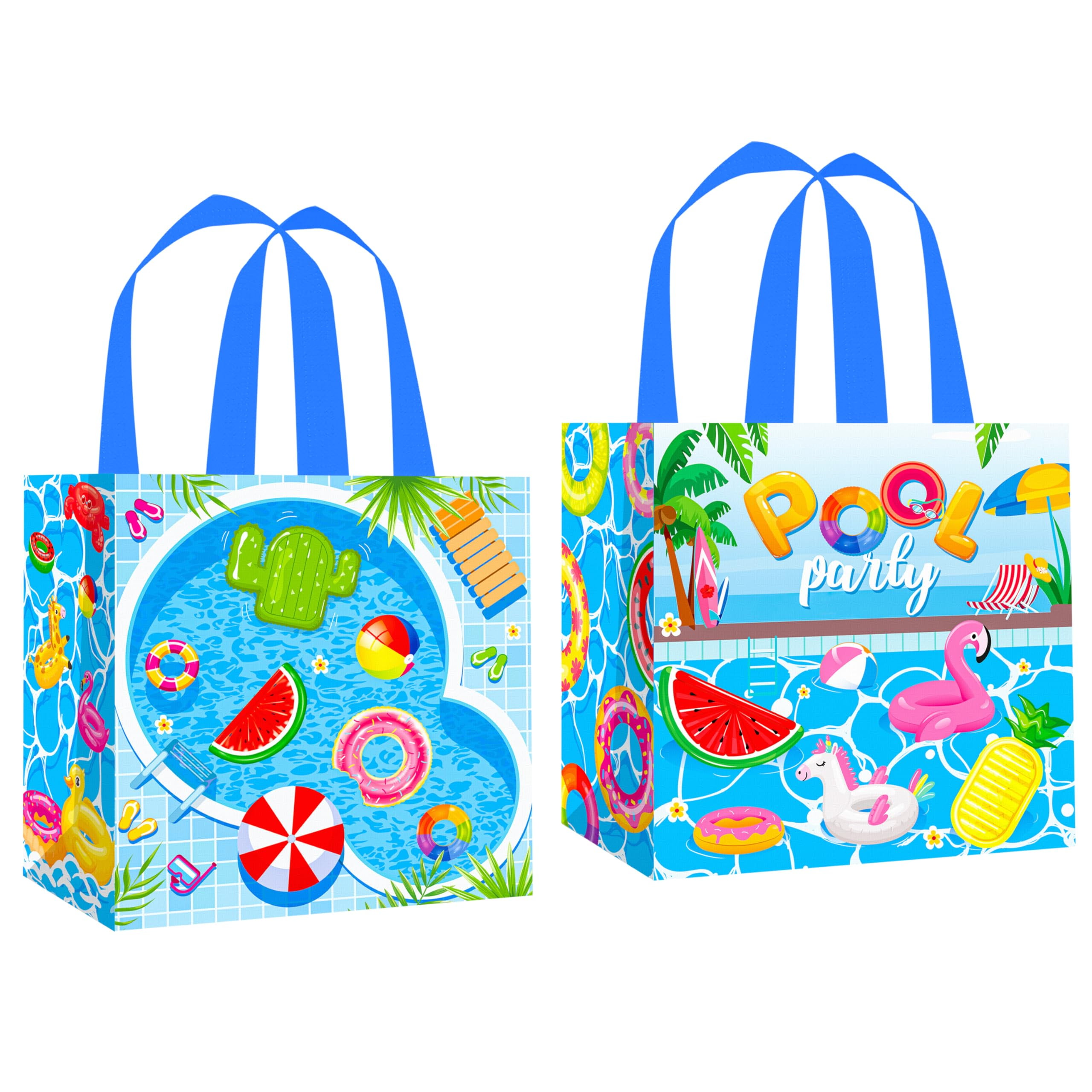 C L cooper life CCF19 12pcs Pool Party Gift Treat Bags with Handles ...