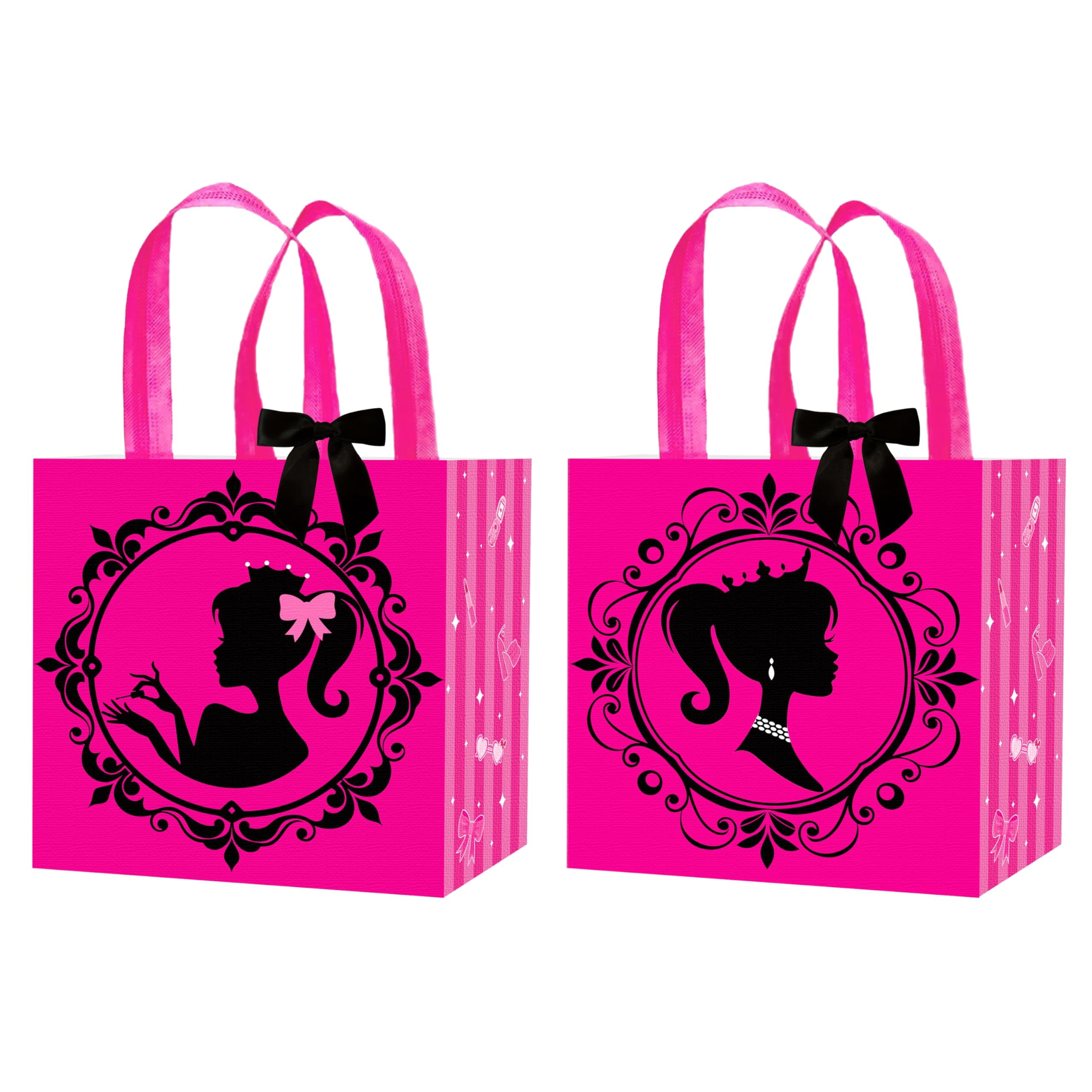C L cooper life SSF20 12pcs Hot Pink Party Gift Treat Bags with Handles ...