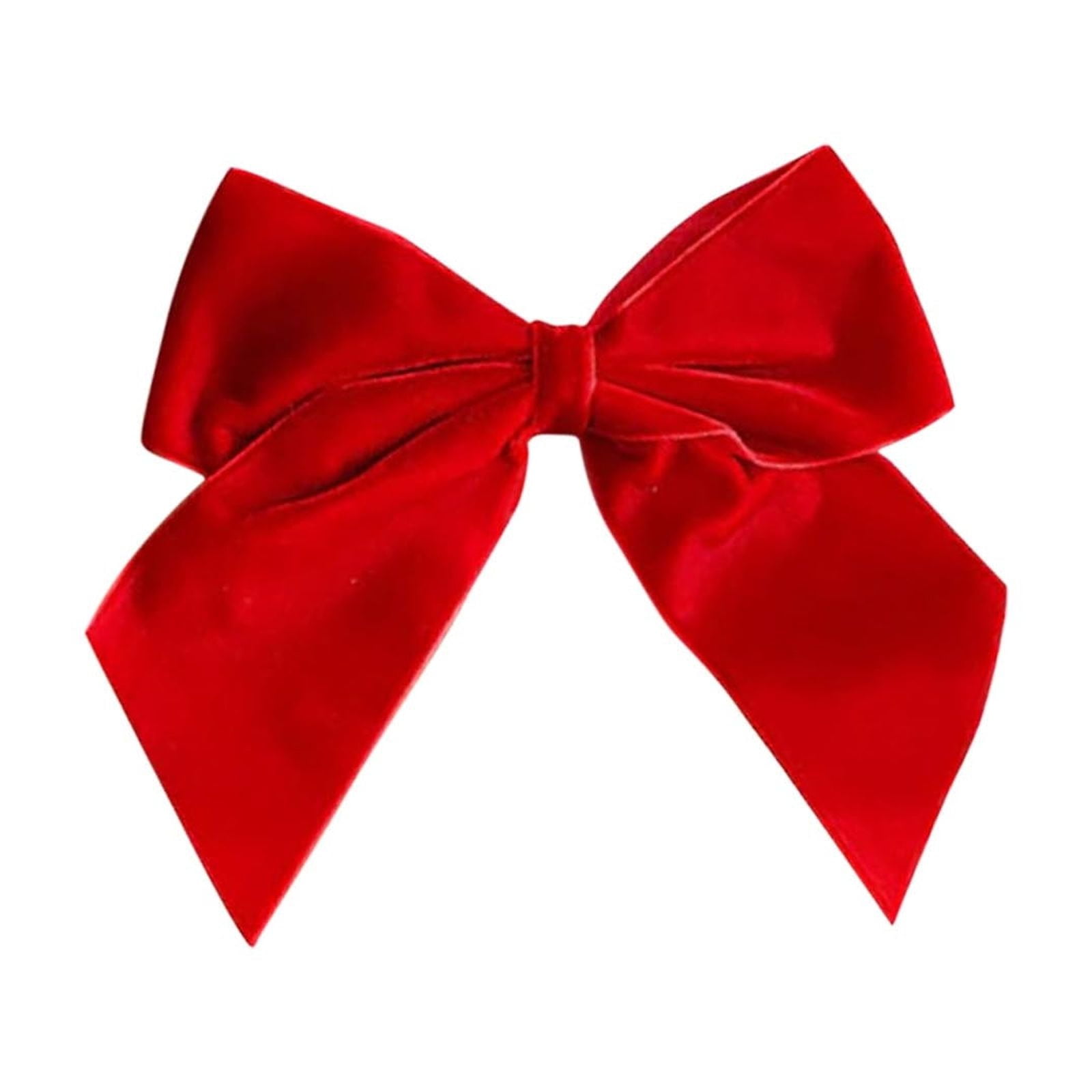 C Large Velvet Bows For Christmas Displays And Gift Wrapping With ...