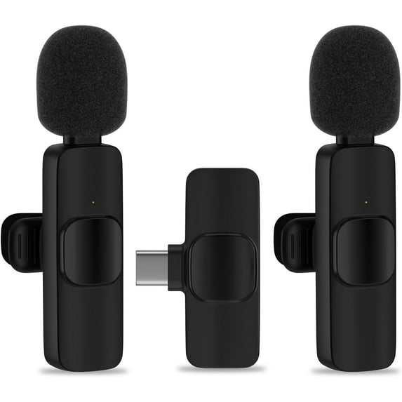 C Lavalier Microphone for 17 16 16e 15, Galaxy S25 A16 S24 ,Noise ...