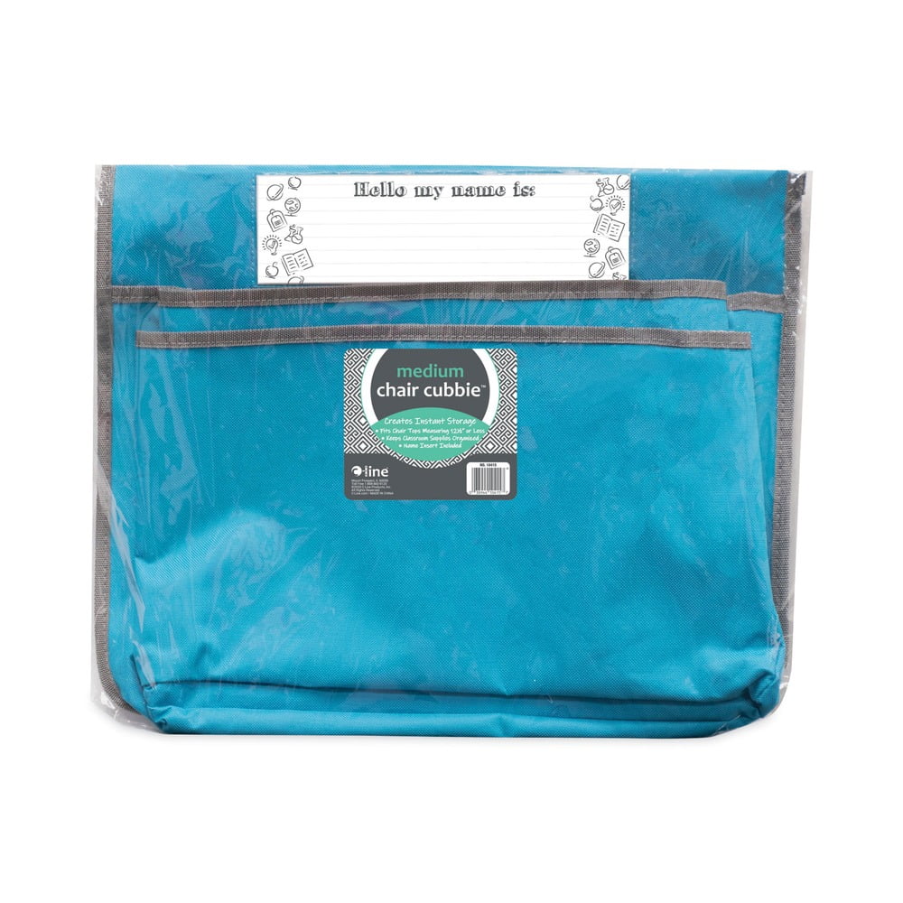 C-Line 10415 16.37 in. x 13.5 in. Fabric/Vinyl Chair Cubbies for Most ...
