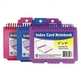 C-Line-2PK C-Line Spiral Bound Index Card Notebook With Index Tabs ...