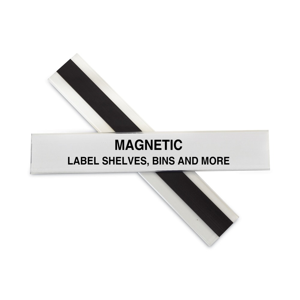 C-Line 87227 1 in. x 6 in. HOL-DEX Side Load Magnetic Shelf/Bin Label ...