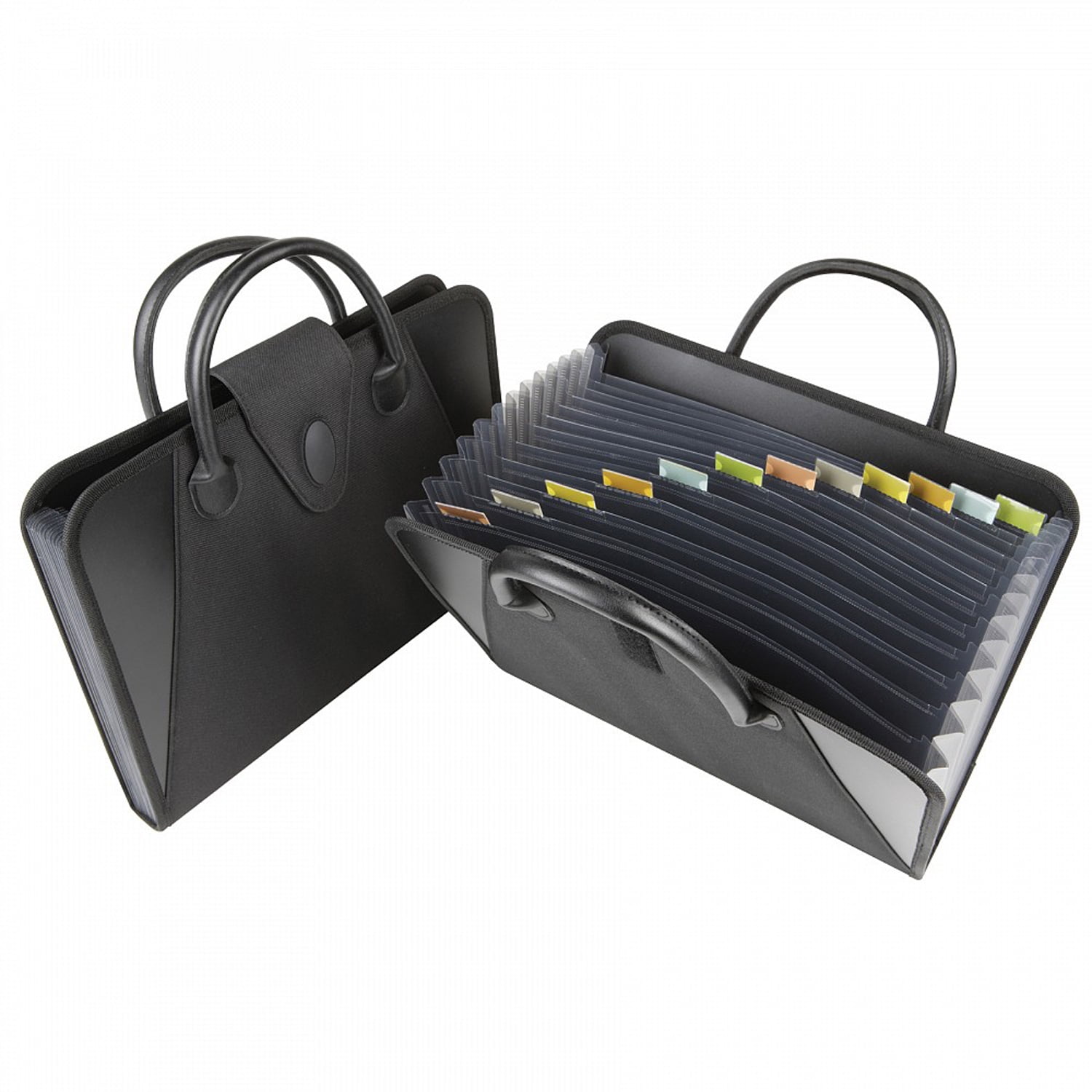 C-Line Expanding File with Handles, Black - Walmart.com