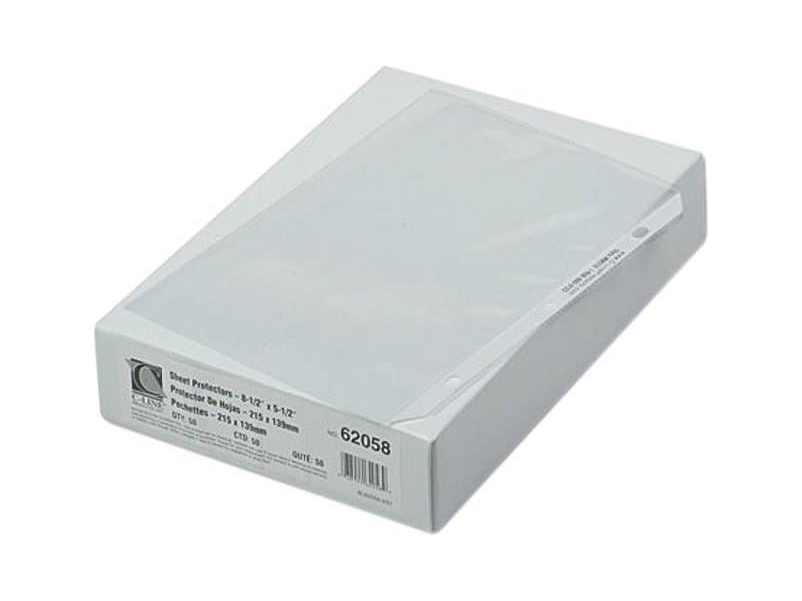 C-Line Heavy Duty Plastic Sheet Protector, Clear View, Reinforced Edges ...