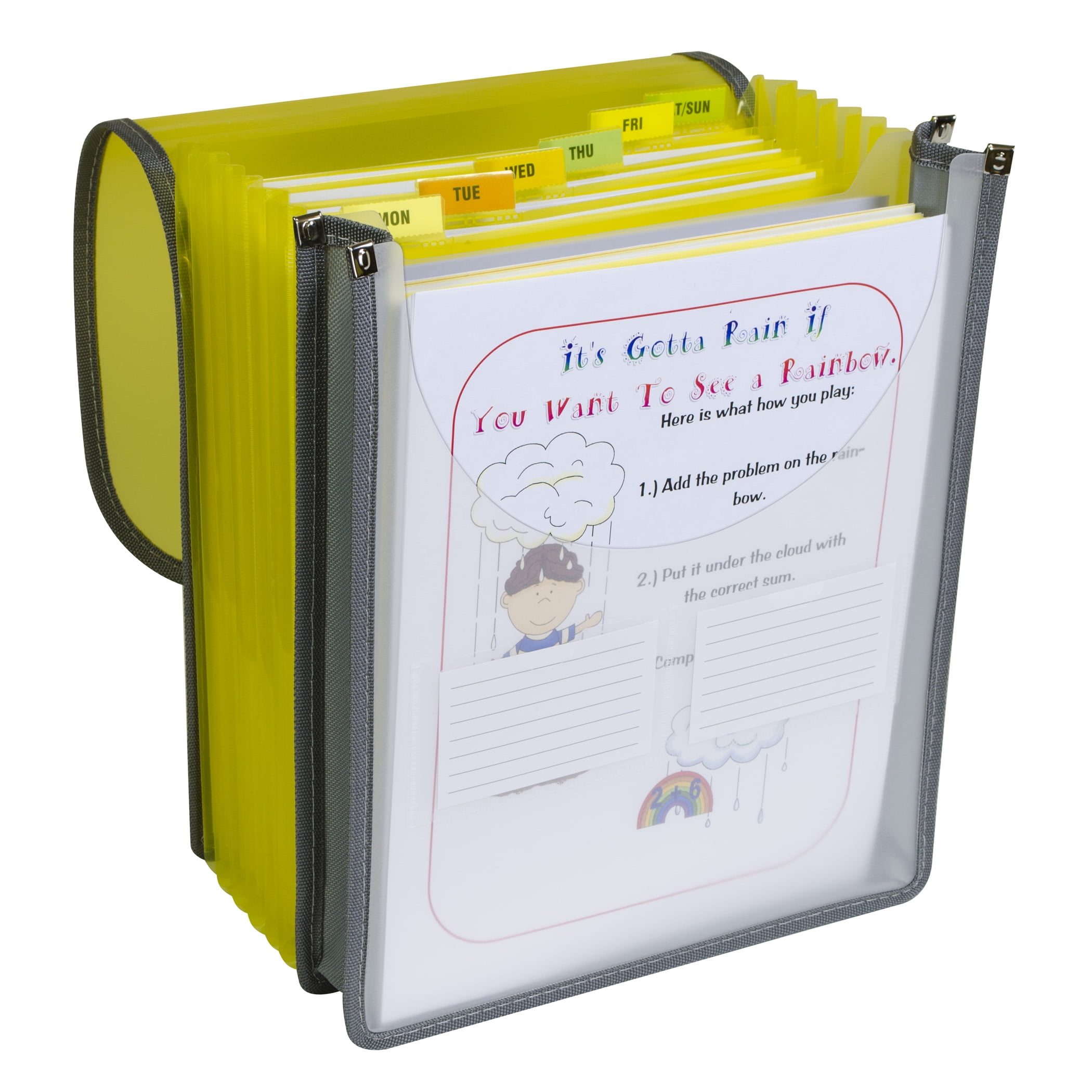 C-Line 7-Pocket Vertical Backpack File, Letter Size - Walmart.com