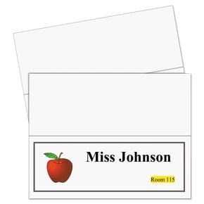 Name Table Tent