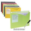 Ultimate Office PocketFile™ Clear Poly Document Folder Project Pockets ...