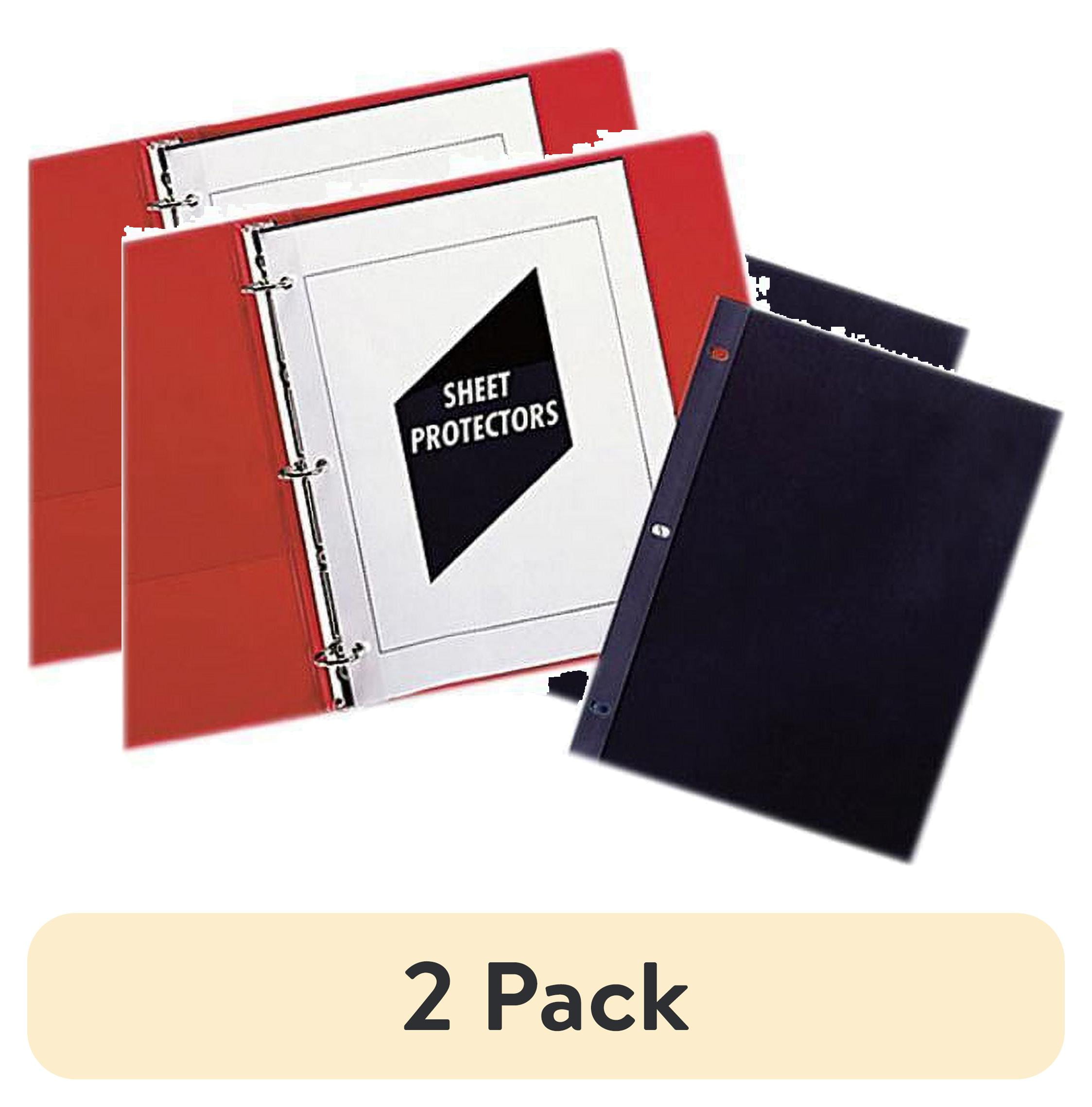 (2 pack) C-Line Products Traditional Polypropylene Sheet Protectors, 50 ...