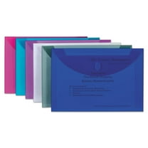 Smead Poly Envelope, 1-1/4" Expansion, String-Tie Closure, Side Load ...