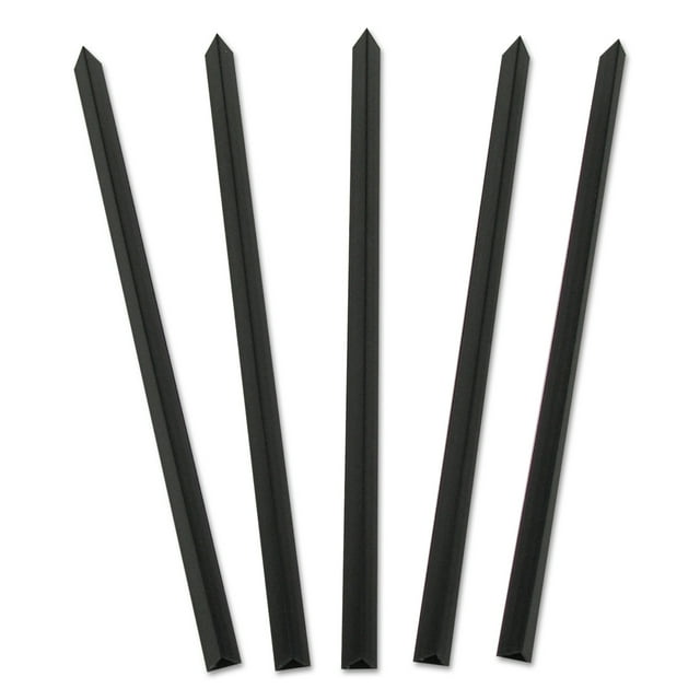 C-Line Slide \'N Grip Binding Bars, Black, 11 x 1/2, 100/Box - Walmart.com