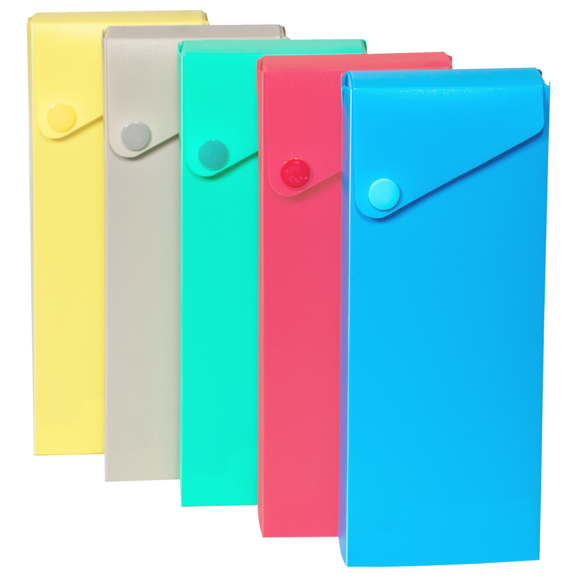 C-Line Slider Pencil Case with Snap Closure, Colors May Vary - Walmart.com